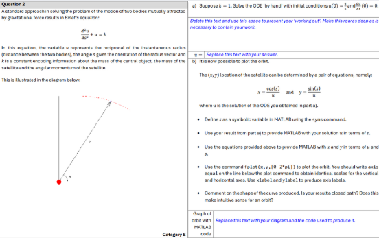 Question 2A standard approach in ﻿solving the problem | Chegg.com