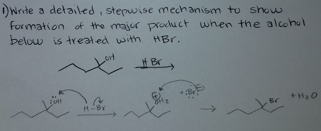 Solved Write a detailed, stepwise mechanism to show | Chegg.com