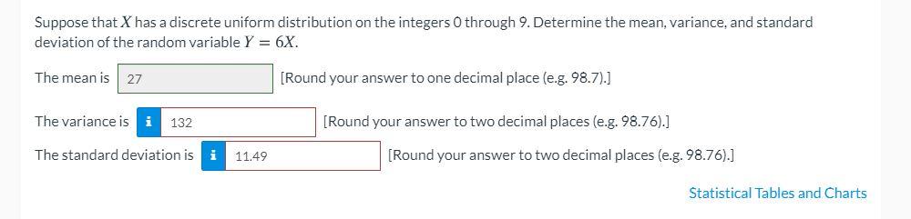 Solved Suppose that X has a discrete uniform distribution on | Chegg.com