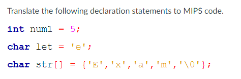 Solved Convert the following loop to MIPS language. for(int | Chegg.com