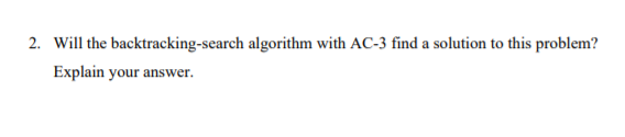 Solved Problem Iii Csp 1 In The Following Graph Each Node 7522