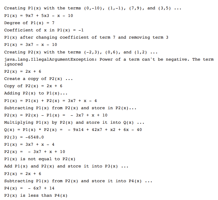 Solved A polynomial is an expression consisting of a | Chegg.com