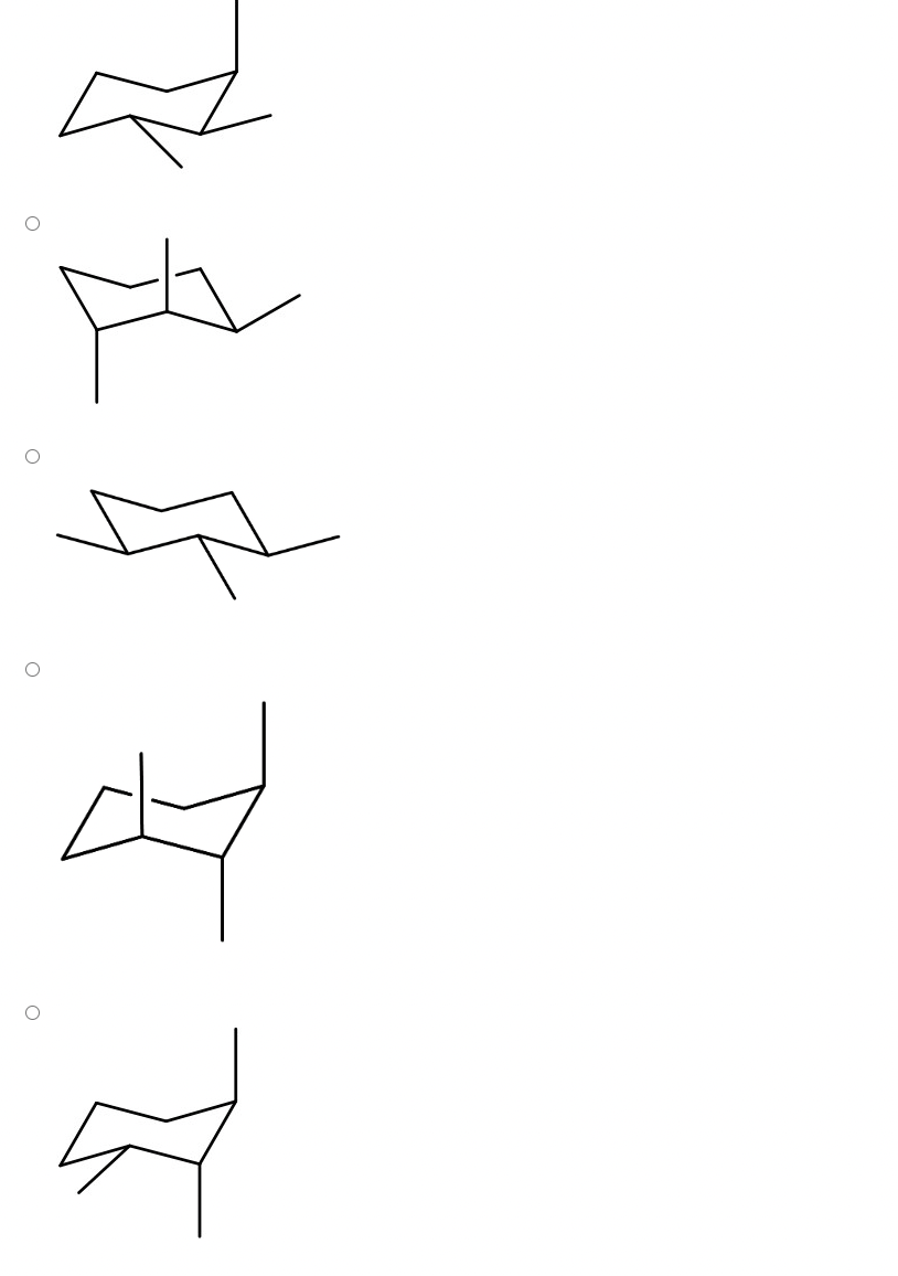 Solved Select the ring structure that corresponds to the | Chegg.com