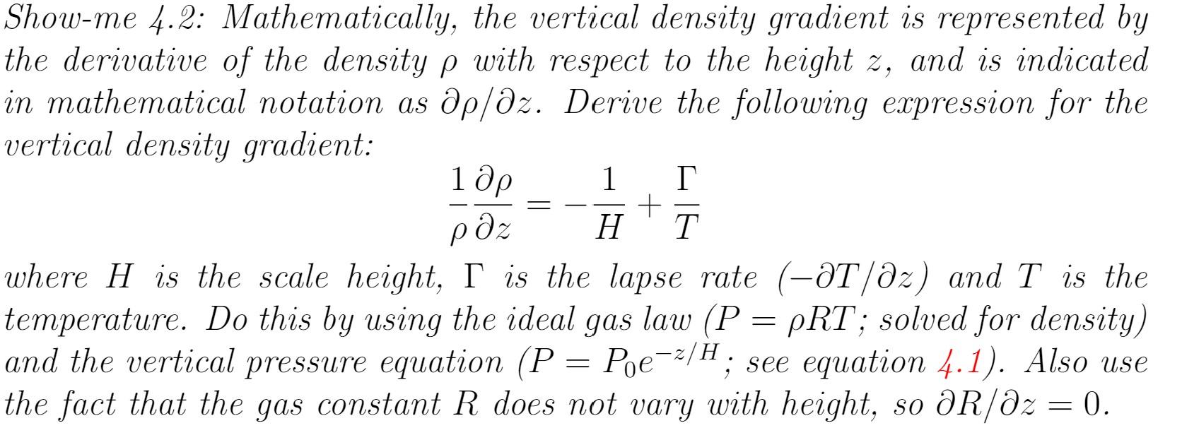 Solved 1 др Show-me 4.2: Mathematically, the vertical | Chegg.com