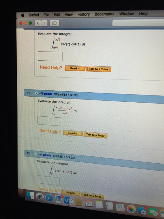 Solved Safarl File Edit View History Bookmarks Window Help | Chegg.com