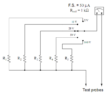 Solved . Calculate the necessary resistance values to give | Chegg.com