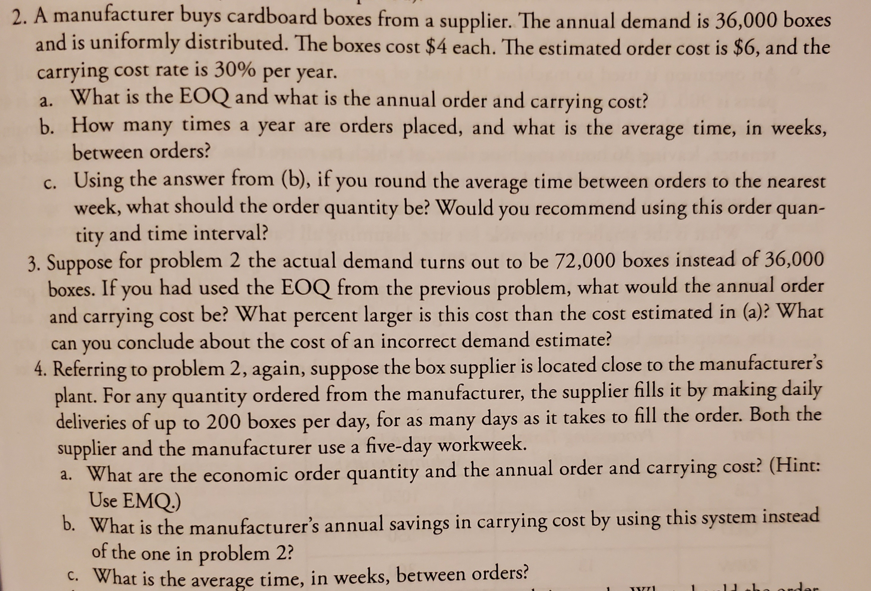 Please answer question 4 only | Chegg.com