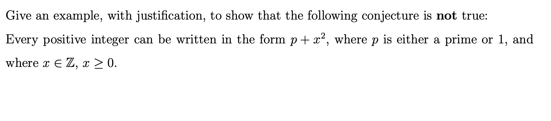 Solved Give an ﻿example, with justification, to ﻿show that | Chegg.com