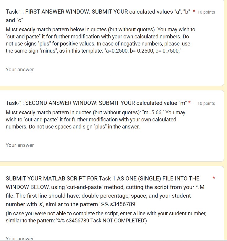 Solved TASK-1 (Calculation of the Hyperplane, Margin planes | Chegg.com