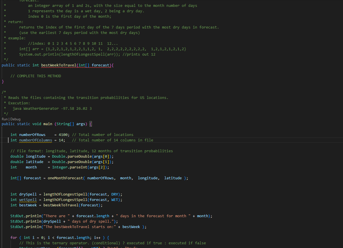 Solved Please use java language and do not change any names. | Chegg.com