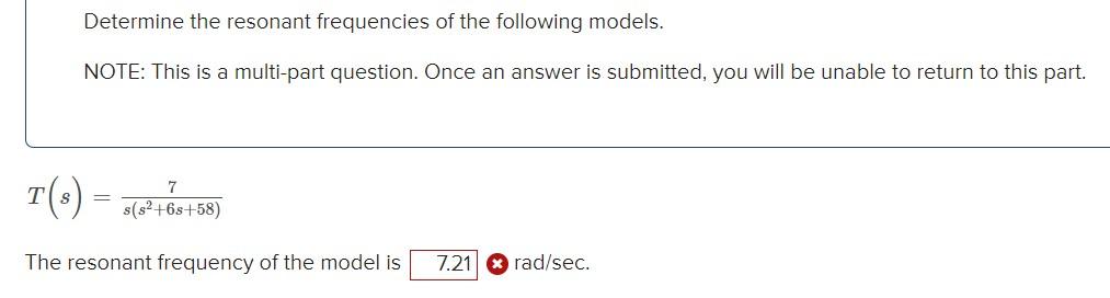 Solved Determine the resonant frequencies of the following | Chegg.com