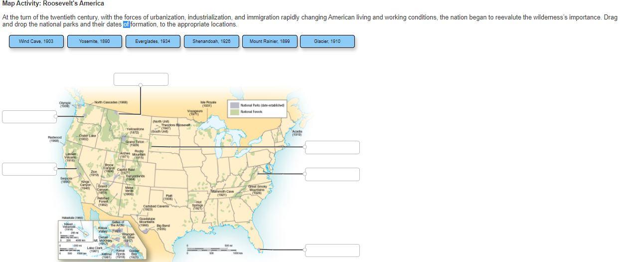 American Industrialization Map