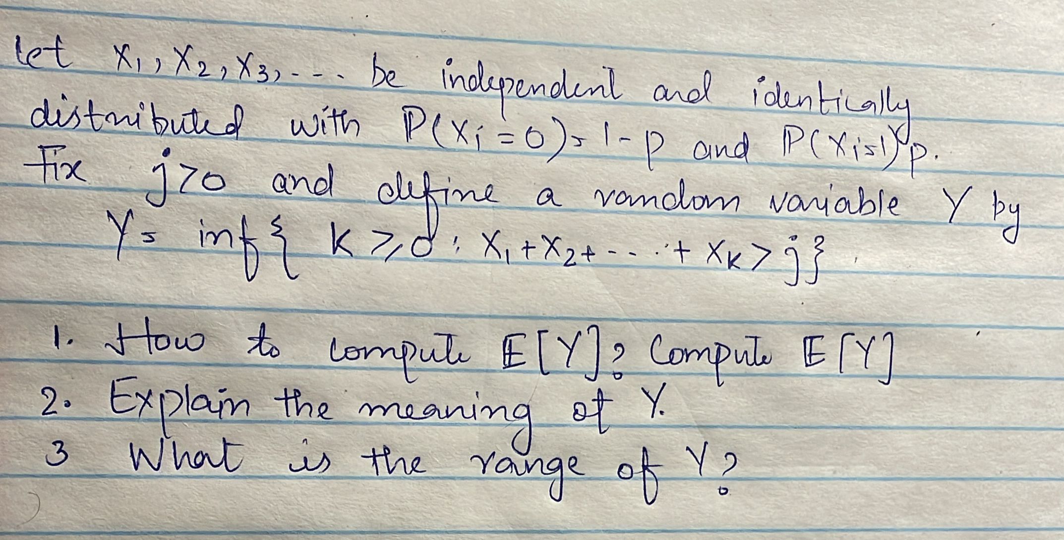 Solved Let x1,x2,x3,dots be ﻿independent and | Chegg.com