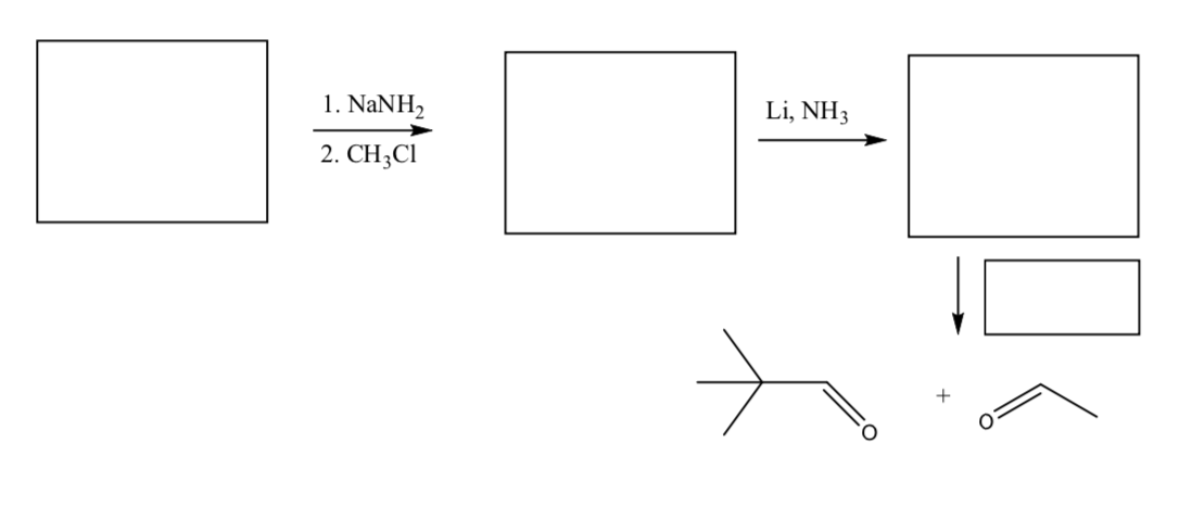 Solved 3. Complete these reactions. (10 pts) X CI Li, NH3 | Chegg.com