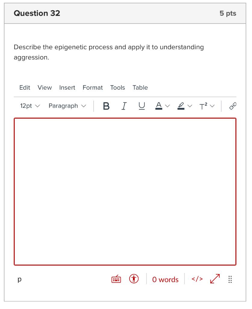 Solved Describe the epigenetic process and apply it to | Chegg.com