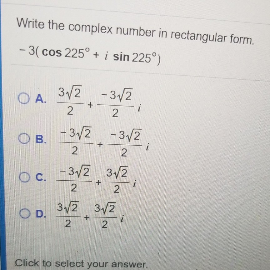 Solved Convert the polar equation to a rectangular equation. | Chegg.com