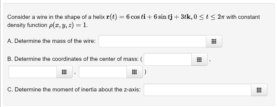 Solved Consider a wire in the shape of a helix | Chegg.com