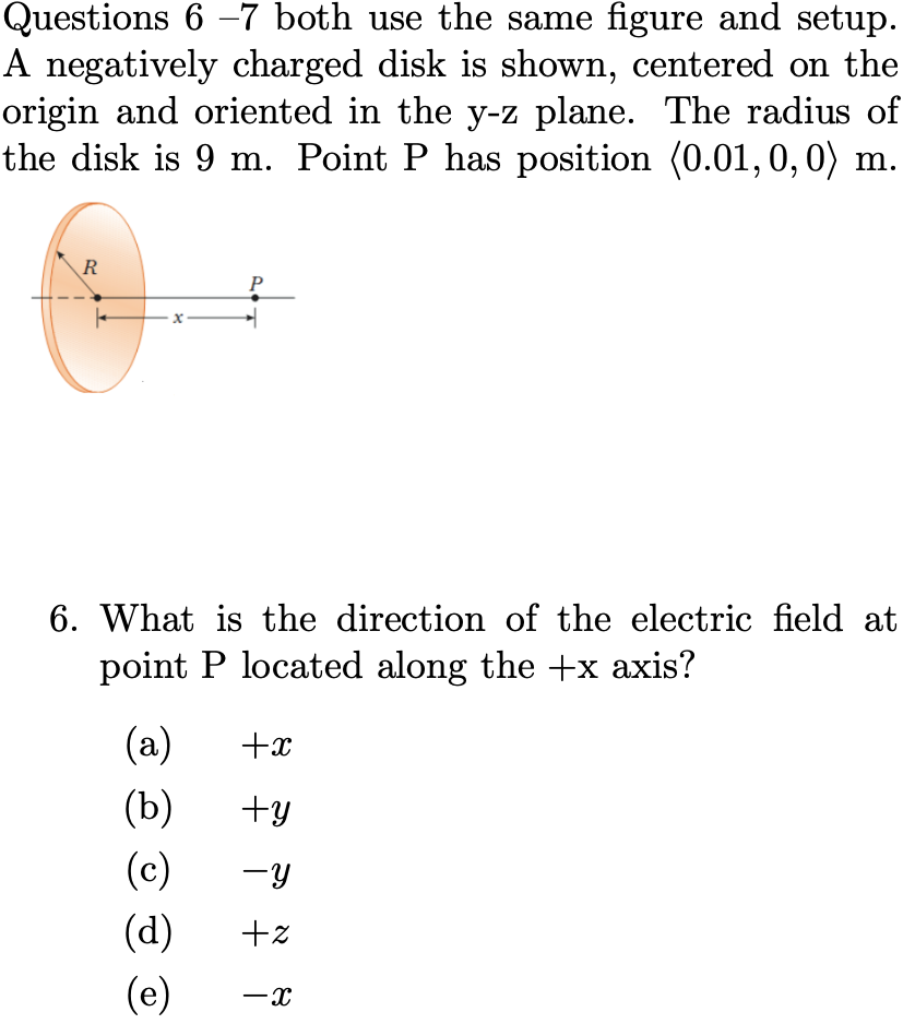 Solved Questions 6−7 both use the same figure and setup. A | Chegg.com
