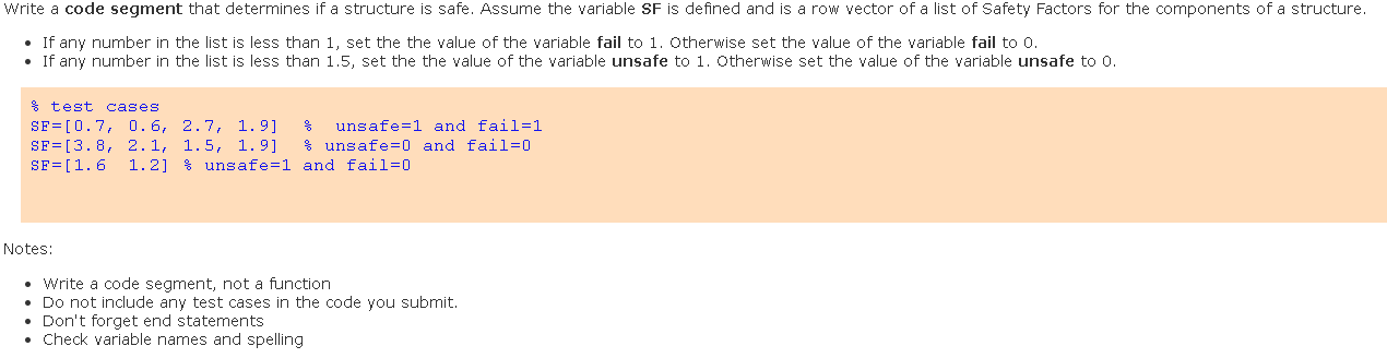 Solved Write a code segment that determines if a structure | Chegg.com