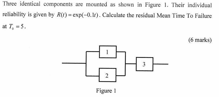 Solved helpThree identical components are mounted as shown | Chegg.com
