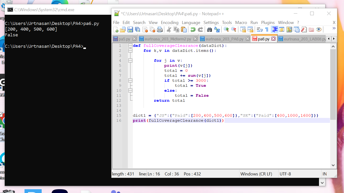 Solved Can someone help me to loop through the dictionary | Chegg.com