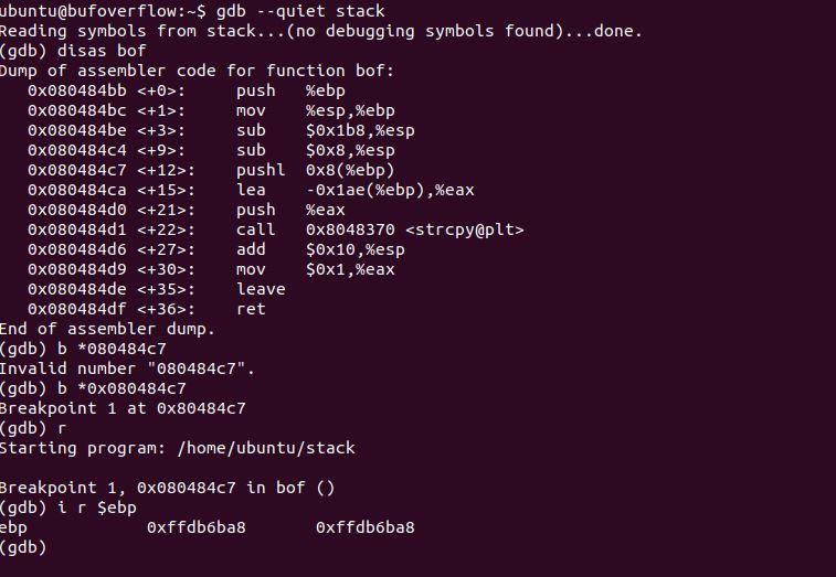I'm trying to write a program to exploit a buffer | Chegg.com