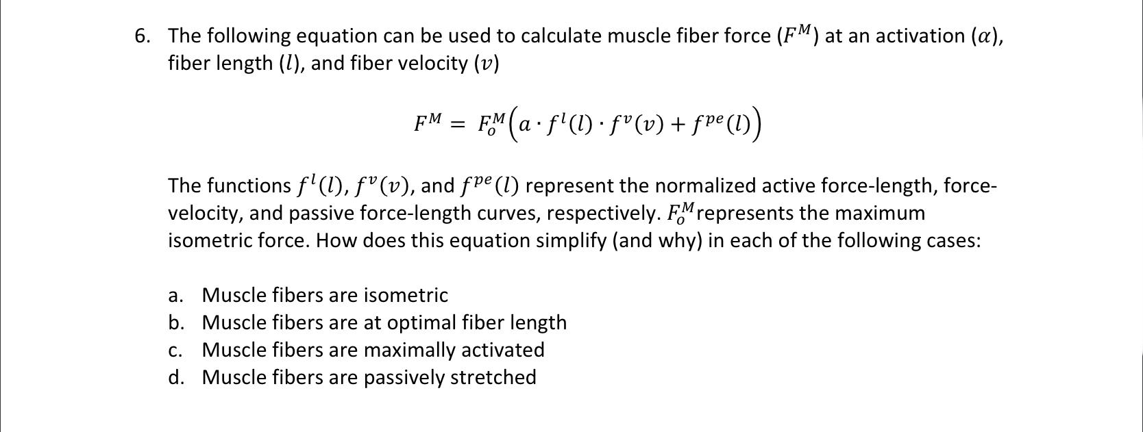 Solved The following equation can be used to calculate | Chegg.com