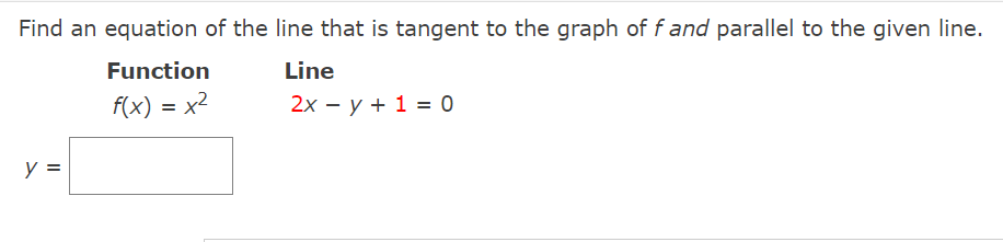 Solved Find an equation of the line that is tangent to the | Chegg.com