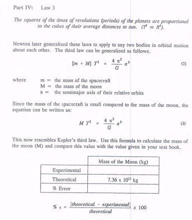 Solved Introduction Explorer 35 is a 230 pound NASA | Chegg.com