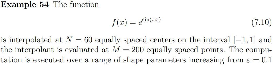 Exercise 82 With RBF approximation methods, the | Chegg.com