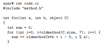 Solved Write a sed script to modify source code as would | Chegg.com
