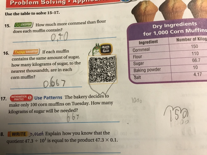 Solved Problem Solving APP Use the table to solve 15-17. 15. | Chegg.com