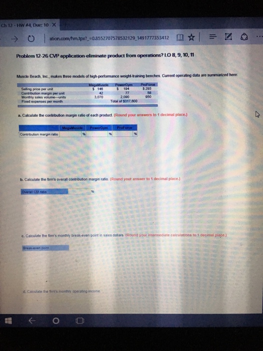 Solved Ch 12 HW R4, Due: 10 X ation-comhmtpx? | Chegg.com