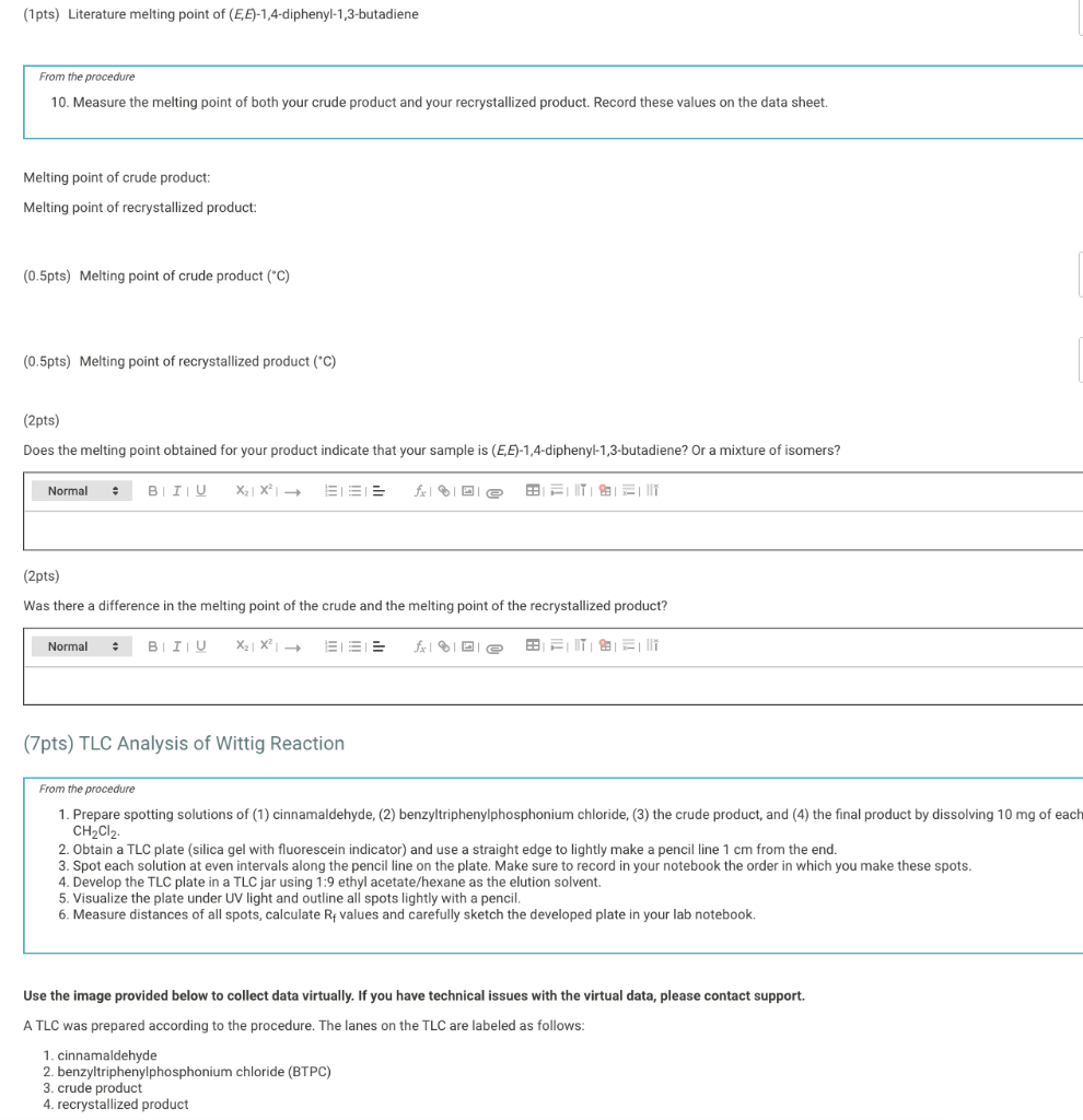 Solved Report Table WT.1: Reactants and Products Table Table | Chegg.com