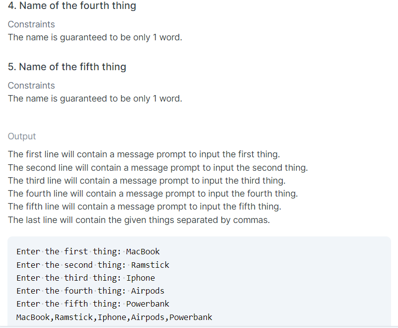 Solved 2. A Gift for the Programmer by CodeChum Admin Cody | Chegg.com