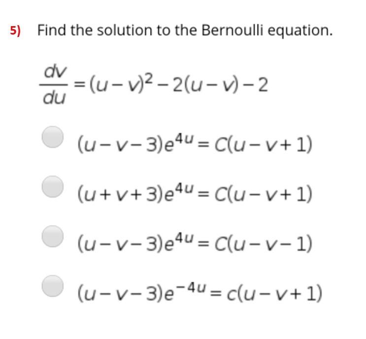 Solved 4) Determine whether the equation is exact. Otherwise | Chegg.com