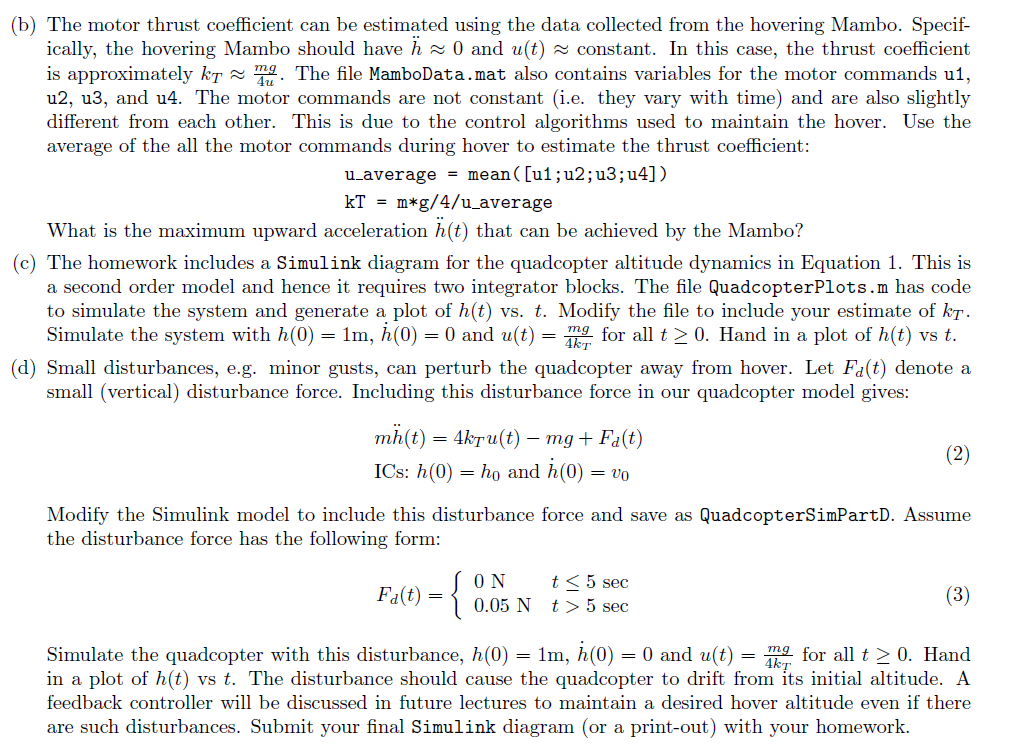 In HW1 you created a block diagram for an altitude | Chegg.com