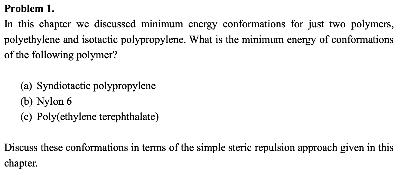 Solved In this chapter we discussed minimum energy | Chegg.com