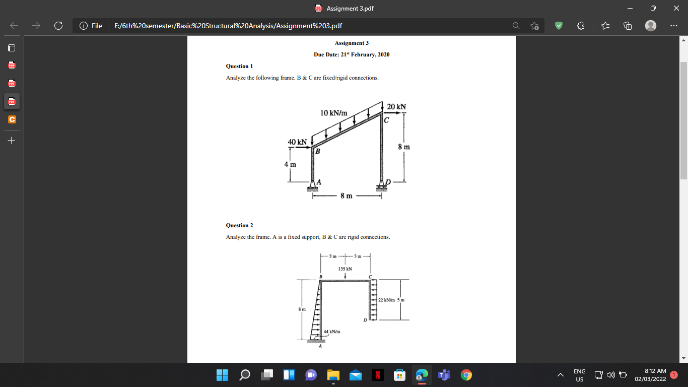 Solved PDE Assignment 3.pdf . File | Chegg.com