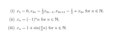 Solved Compute lim inf (x) and lim sup(x) for the following | Chegg.com