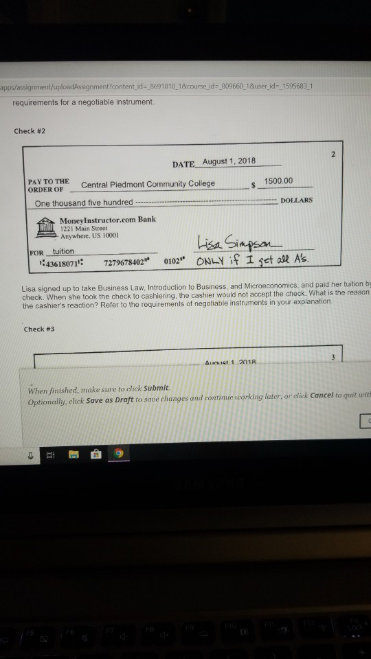 du/webapps/assignment/uploadAssignment?cont ent id | Chegg.com