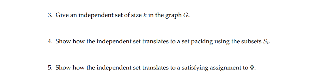 Consider the following instance of the 3-SAT Problem: | Chegg.com