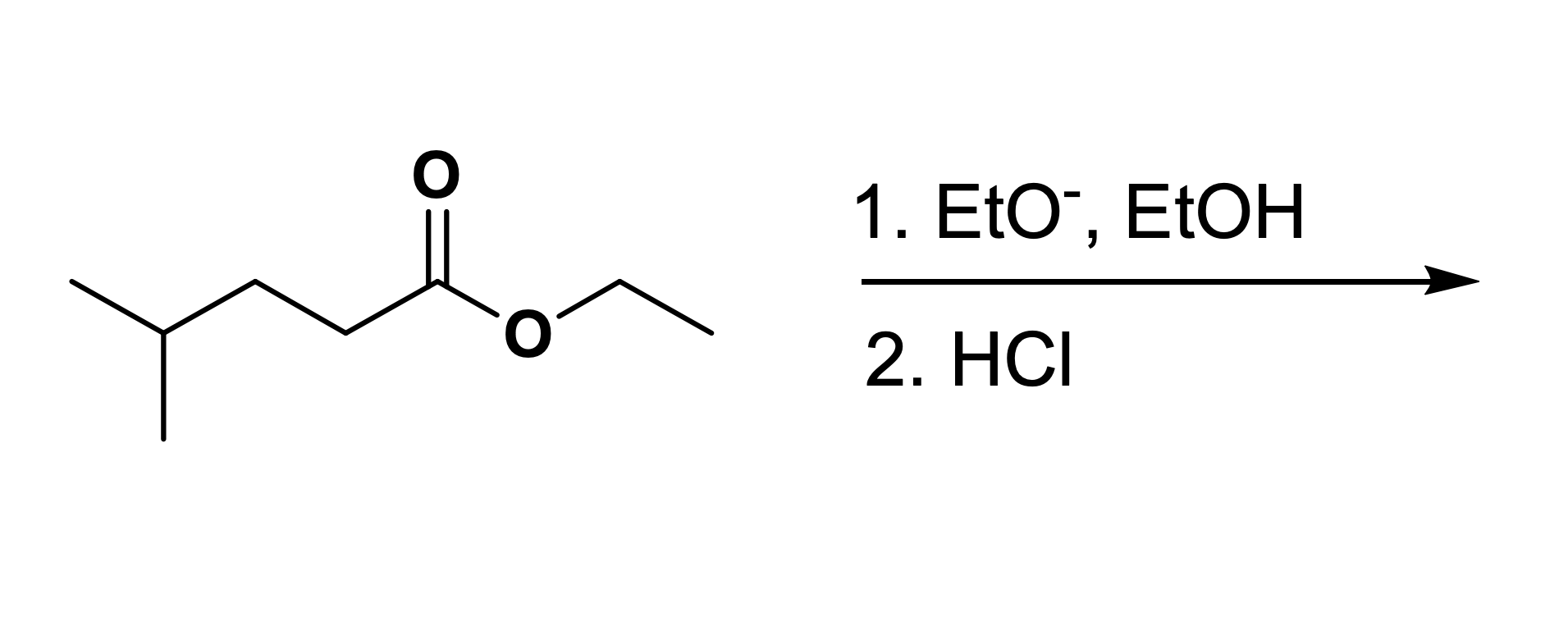 Solved 1. Eto', ETOH 3 2. HCI | Chegg.com
