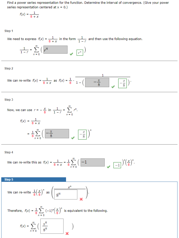 Solved Find a power series representation for the function. | Chegg.com
