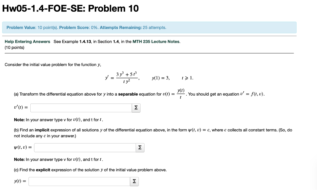 Solved Hw05-1.4-FOE-SE: Problem 10 Problem Value: 10 | Chegg.com