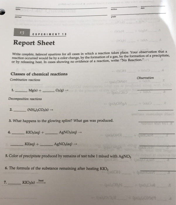 Solved Write complete and balanced equations for all cases | Chegg.com