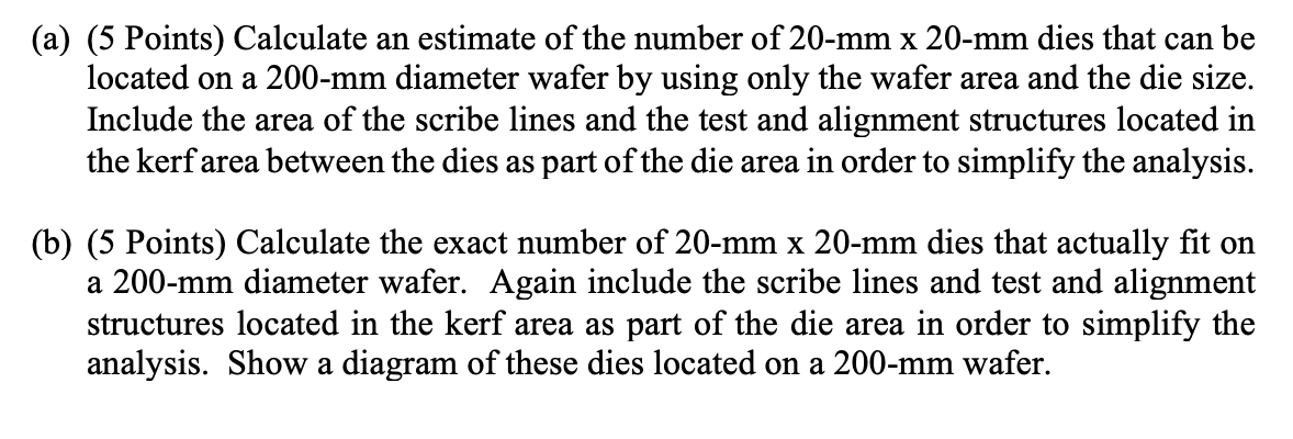 Solved (a) (5 Points) Calculate an estimate of the number of | Chegg.com