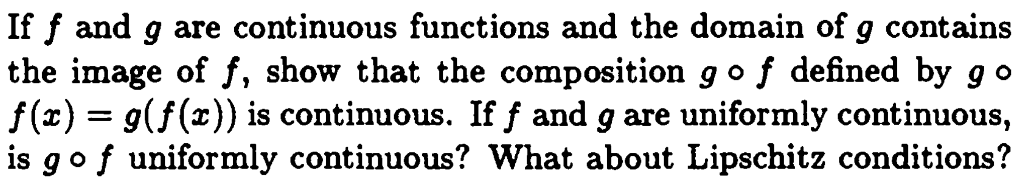 Solved If f and g are continuous functions and the domain of | Chegg.com