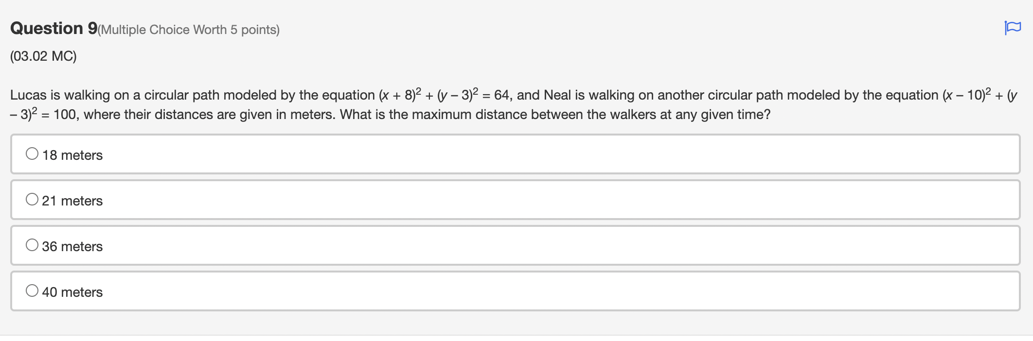 Solved Question 7(Multiple Choice Worth 5 points) (03.03 MC) | Chegg.com