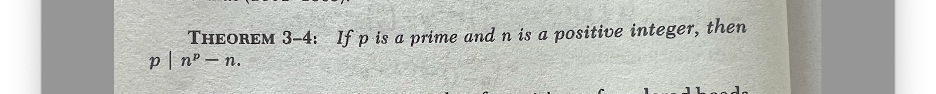 Solved THeOREM 3-4: If p is a prime and n is a positive | Chegg.com
